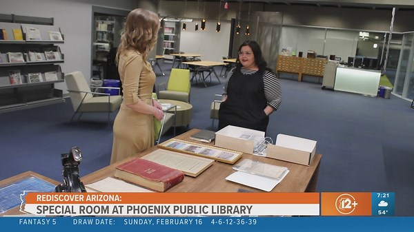 A special room at the Phoenix Public Library is full of Arizona history