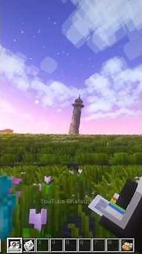 Minecraft Photography by the Seaside Light Tower