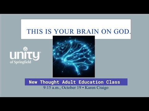 10/26/2025 New Thought Adult Education with John Braucher "In The Flow Of Life"