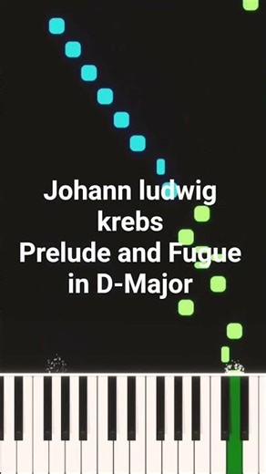 Prelude and Fugue in D-Major by Johann Ludwig Krebs - Pipe organ tutorial #baroque #pipeorgan #music
