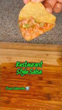 Quick & Easy Salsa #salsa #freshsalsa #mexicansalsa #homemadesalsa #chipsandsalsa #quickrecipe #easy