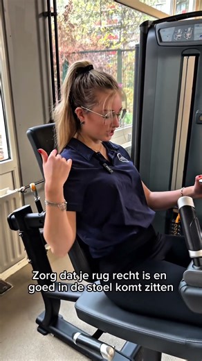 Benen trainen? Bekijk hier hoe je de Leg Extension perfect uitvoert 🤗 #sportschoolbreda