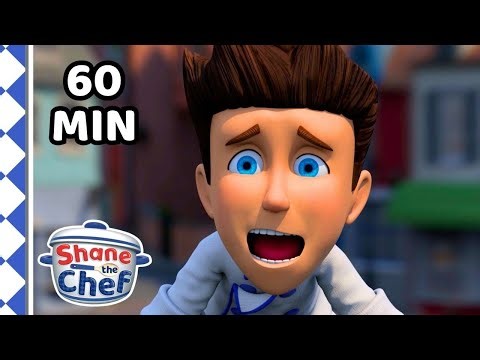 Runaway Food! 🥪 Shane The Chef | Healthy Cooking Cartoons for Kids