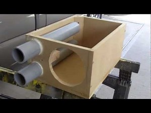 PEARLAND CUSTOMZ : Custom Crossfire Srt6 8 inch Subwoofer Box Build!! Pt.1