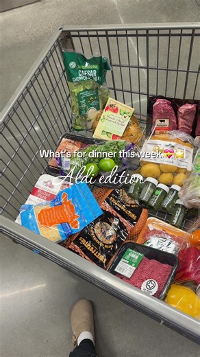 Weekly Dinner Ideas: Aldi Edition Grocery Haul