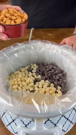 15K views · 53 reactions | This is the perfect crockpot candy! CJ...