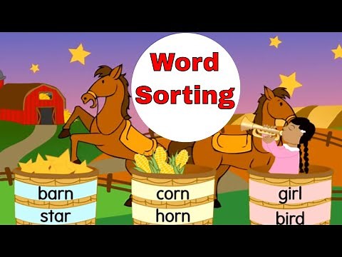 Starfall Word Sorting