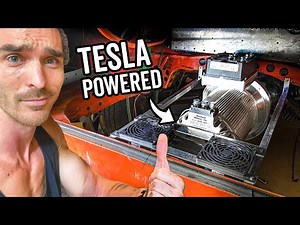 Finally The Electric Motor Is In - Electric Camper Build Ep 6