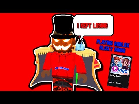 Drevon Plays the Roblox version of bingo... (Roblox Bloxy Bingo)