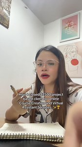 27K reactions · 2.5K shares | How I closed a $2500 project based client for Online Course Creation and Virtual Assistant Services. ✨ If you want to be a virtual assistant but don’t know where to start? Enroll kana sa course ko for only 289. #fyp #freelancing #freelancers #virtualassistants #virtualassistant #freelancer #freelance #workfromhome | Your Best Virtual Assistant | Facebook