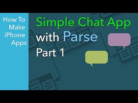 How to Build a Simple iOS Chat App - Ep 1 - Demo of the Simple Chat App