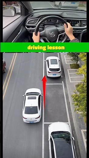 Learn Manual car drive and parking 🅿️ #автошкола #automobile #car #parking #tips