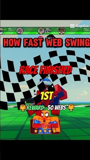 spider-man is fast swinging in roblox