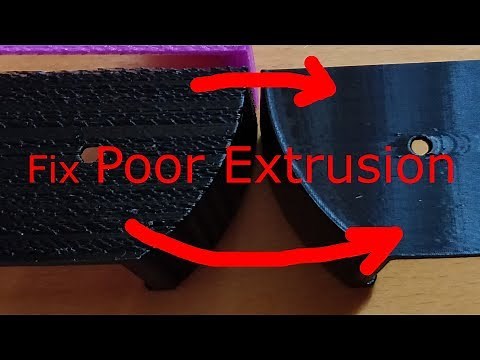 Fix Poor Extrusion