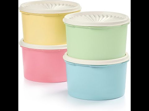Tupperware Vintage 8-Piece Set Review - Pros & Cons - Tupperware Heritage Collection