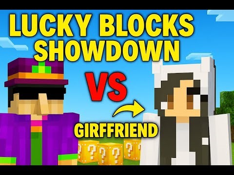 Couples Lucky Block Battle: Boyfriend VS Girlfriend in Minecraft!