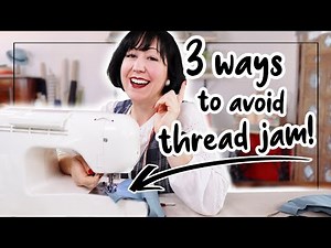 3 simple sewing tips to STOP THAT HORRIBLE THREAD NESTING!! (esp for beginners!)