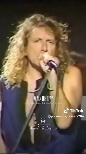 #CapCut // Hey Hey What Can I Do (Live 1994) - Robert Plant & Jimmy Page