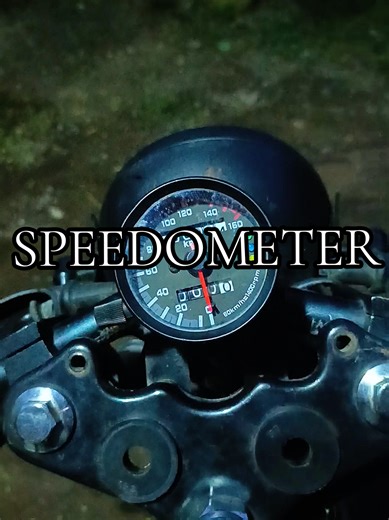 Classic Motorcycle Speedometer Highlights