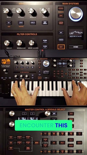 Hydrasynth Explorer: Modulating Modulators! #shorts