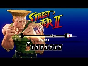 SFV AE - Guile Arcade Mode (Full) [Street Fighter 2 Path]