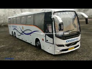 REMOTE CONTROLLED VOLVO B11R APSRTC AMARAVATI BUS by TARUN TEJA