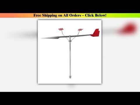 Boat Wind Vane Marine Weather Vane Wind Direction Indicator 304 Stainless Steel for Yacht Boat