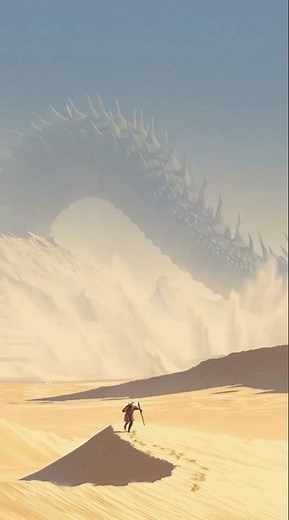 Is This DUNE? The Biggest Sandworm CGI! 🤯
