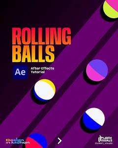 Motion Designer | Adobe After Effects Instructor | Super cool way to create real 3D functional rolling balls in After Effects 😋 I learned it from the one and only @thedesmonddu 🤓 Full... | Instagram