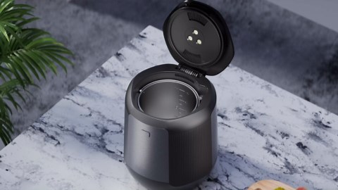 Electric Kitchen Composter, 4.2L Smart Countertop Food Recycler with Charcoal System, Indoor Compost Bin for Home Waste, Quiet & Easy to Use, Eco-Friendly Waste Solution