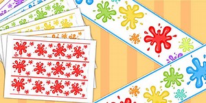 Splat Display Borders