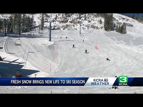 Fresh snow brings new life to ski season. A look at Donner Ski Ranch