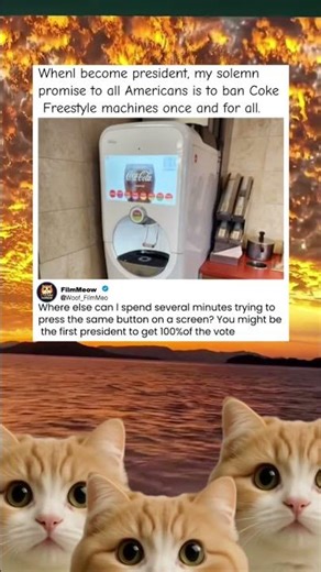 Why Everyone Hates These Coca-Cola Freestyle Machines #cocacola #relatable #fastfood #funny #soda