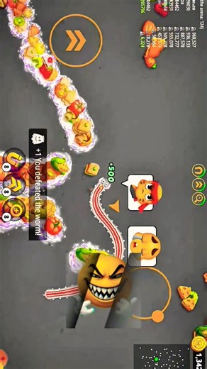 dekho new wormszone snake 🐍 game Editing 🎮 👌 😎