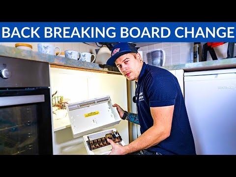 CHAOS IN A CUPBOARD CONSUMER UNIT REPLACEMENT - Electrician Life