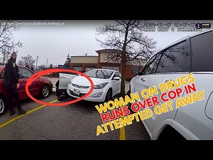 Car Thief Runs Over Cop In Attempted Get Away