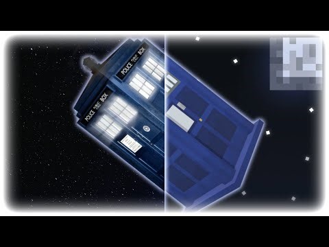 I Made A Working Tardis In Minecraft...