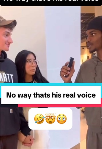 He got that witness protection voice 😂