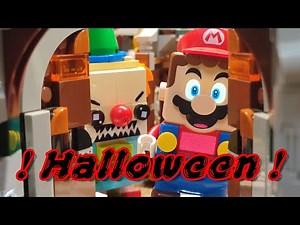 LEGO Super Mario Halloween | LEGO Super Mario Spooky Halloween House | Build your LEGO Mario World!