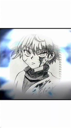 killua zoldyck | hunter x hunter, realistic anime drawing, pencil drawing tutorial,