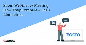Zoom Webinar vs Meeting: How They Compare   Their Limitations