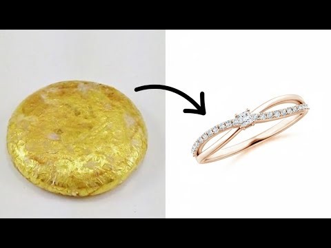 Crafting a 22K Gold Handmade Ring | Step-by-Step Jewelry Making Process