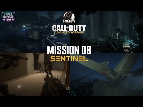 Call of Duty Advanced Warfare Mission 8 – Sentinel | Full Campaign Gameplay (1080p HD)