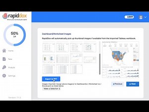 Export Tableau Dashboard Images to PPT