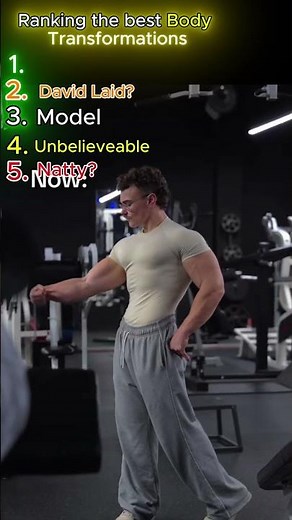 Ranking The best Body transformations