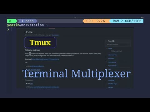 TMUX Tutorial Part 1 (Bangla) | Must-Have Terminal Tool for Developers