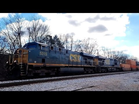 CSX Northbound Intermodal I128 Brentwood, TN 01/15/26