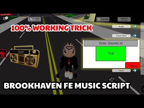 How To Use Music Codes In Brookhaven 2026 | Brookhaven Music Id Script | Fe Brookhaven Music Script