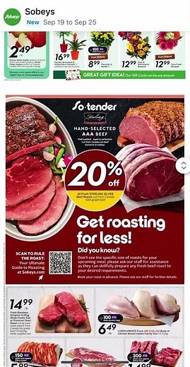 Weekly grocery flyer|| Sobeys ON, Sept.19-25 ||KINESHA HARRY