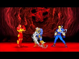 Marvel VS Capcom 2 - Iron Man/Cable/Captain Commando - Expert Difficulty Playthrough